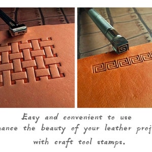 Leather Texture Embossing Making Tools - Leather Stamping Tools ...