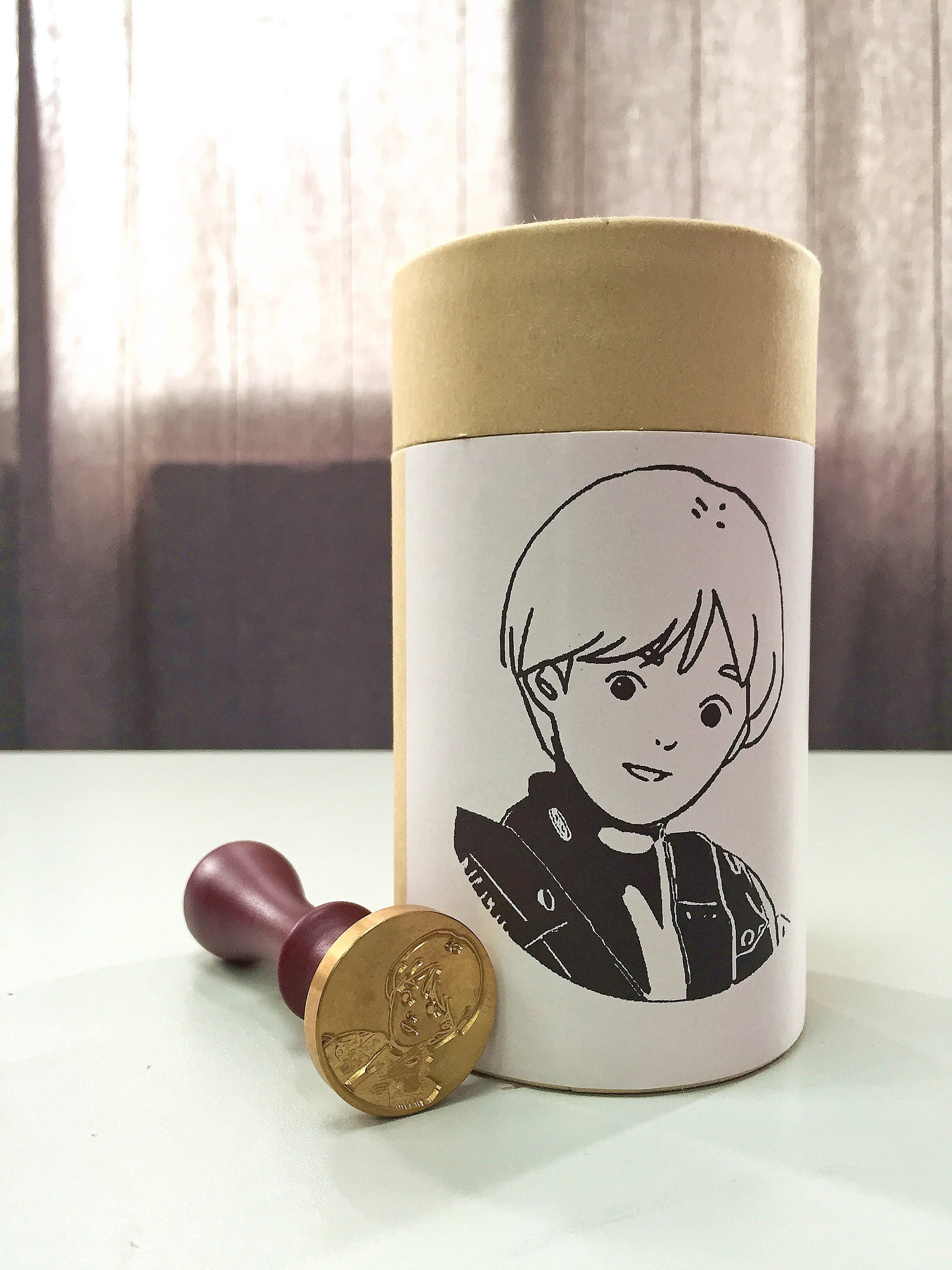 Custom Wax Seal Stamp Set With Your Own Logo Design With Gift | Etsy