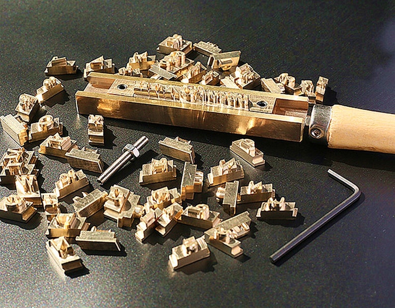 T Slot Holder Fixture Alphabet Letters Numbers Symbol Leather - Etsy