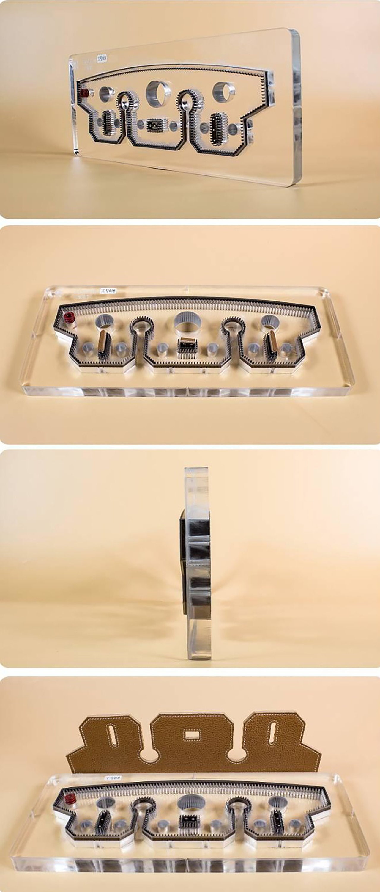 Custom Design Leather Acrylic Cutting Dies - Japanese Blade Mould ...