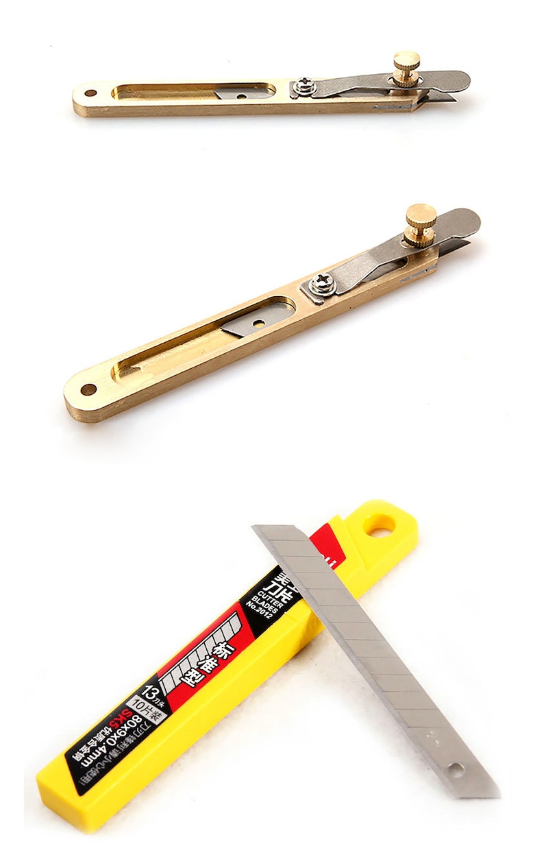 DIY Incision Cutter Knife Copper Trimming Knife With Blade | Etsy