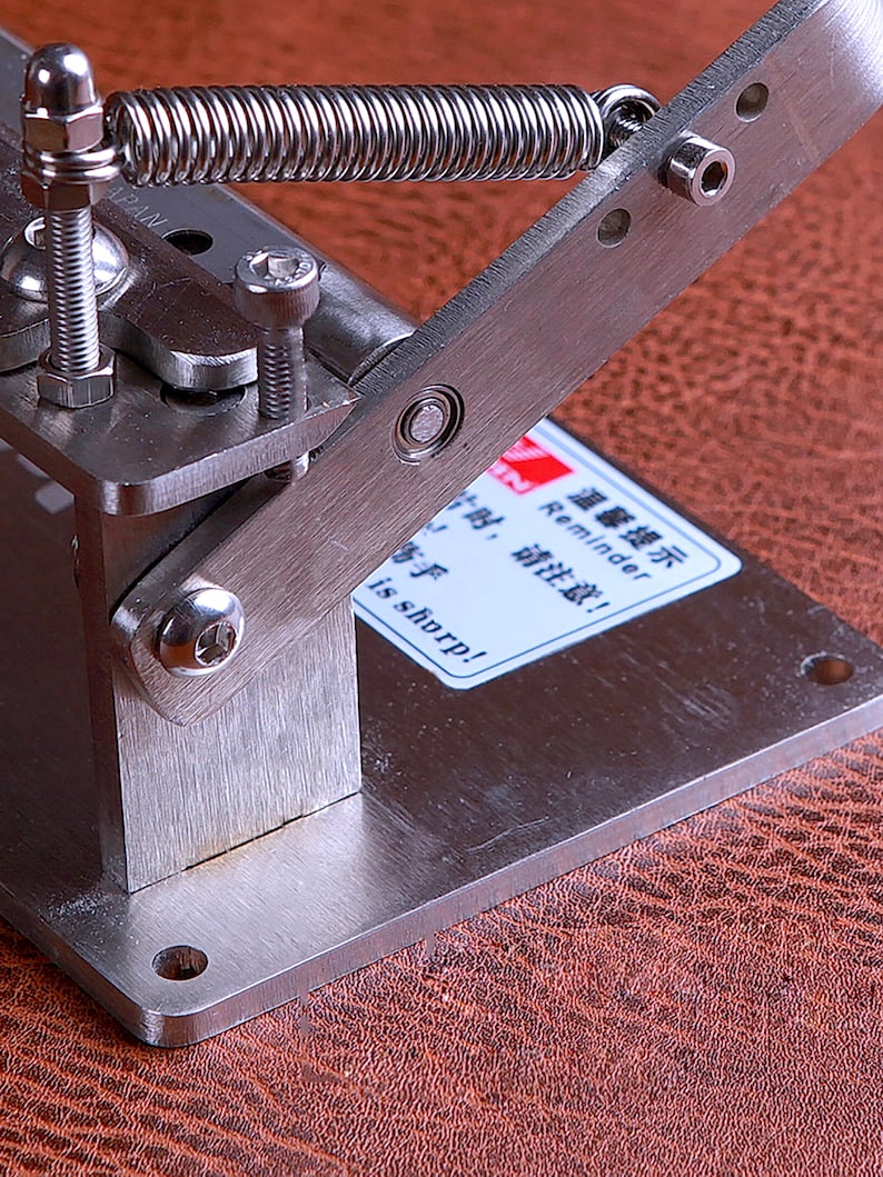 Large Leather Scraper Pro 8.5 Inch Manual Skiverskiving | Etsy