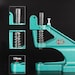 Heavy Duty Hand Press Tool for Rivets, Grommets & Snaps Hole Punch ...