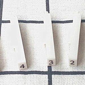 Full English Alphabet Letters and Numbers Soap Stamp, Custom Plastic ...