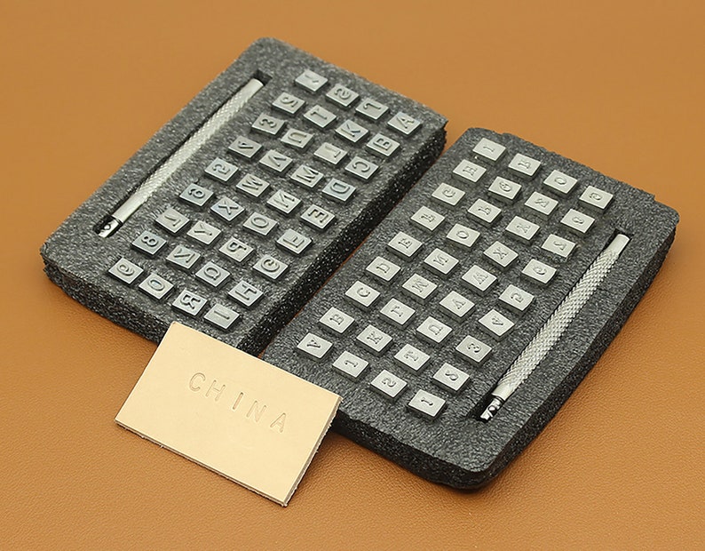 Leather Carving Tool Alphabets Letters Stamping Tools Hammer - Etsy