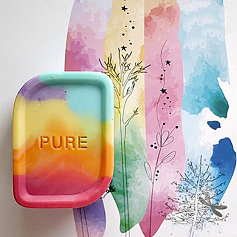 Full English Alphabet Letters and Numbers Soap Stamp Custom - Etsy