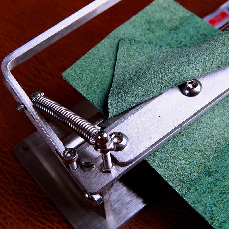 Large Leather Scraper Pro 8.5 Inch Manual Skiverskiving | Etsy