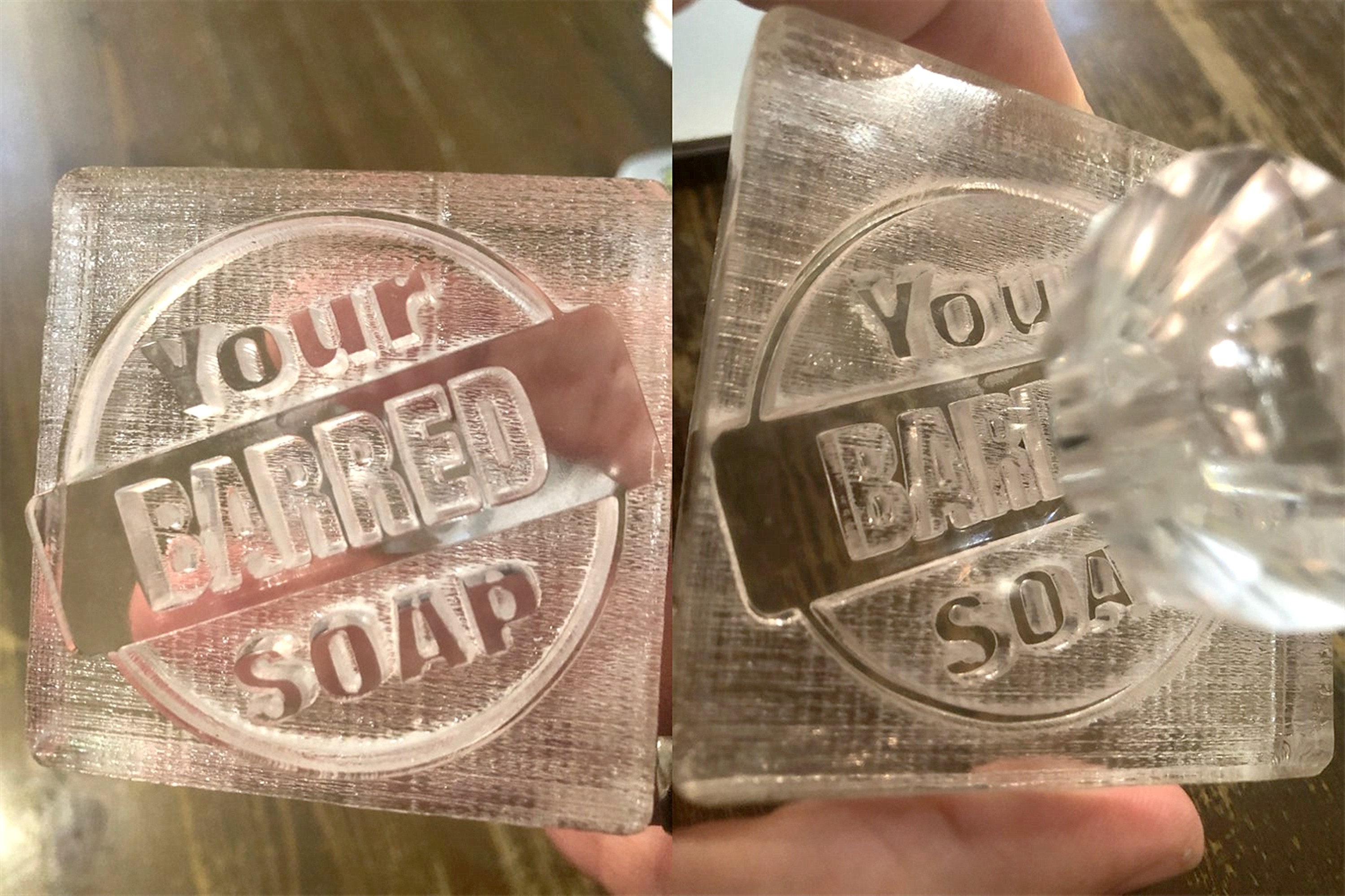 Soap Stamp Custom Acrylic Soap Logo Stamp Handmade Clay Making Stamp ...