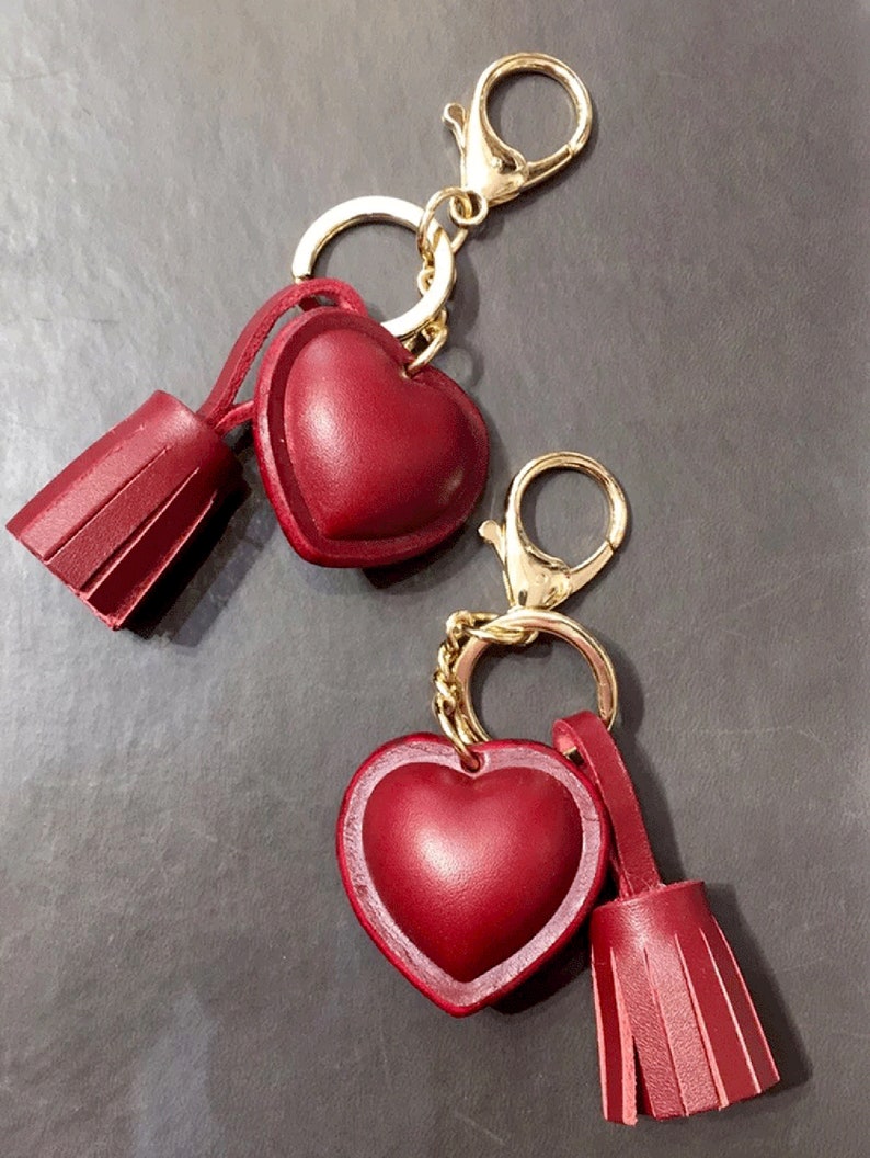DIY Key Chain Leather Heart Shaped Mold Handcraft Tools | Etsy