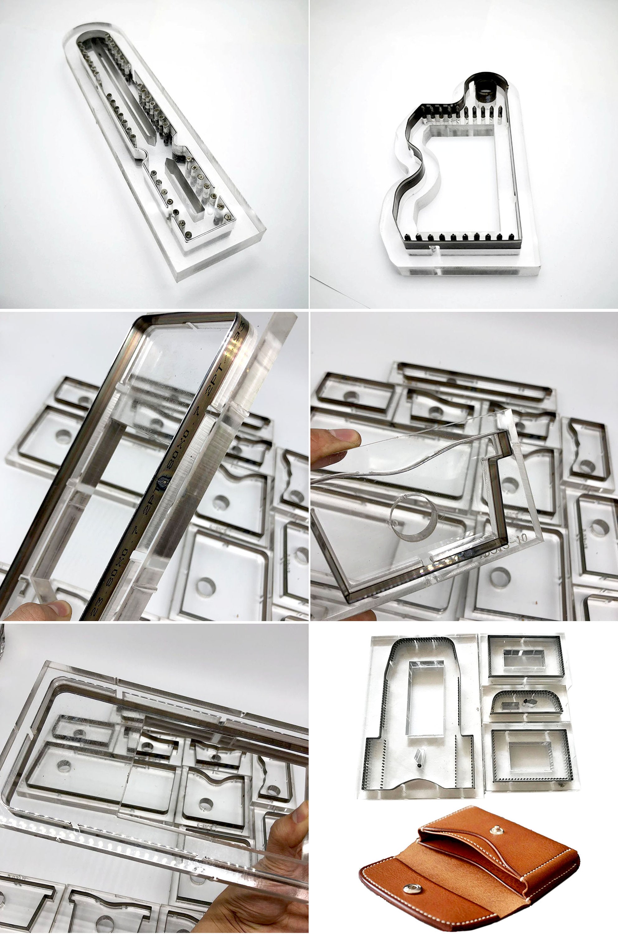 Custom Design Leather Acrylic Cutting Dies - Japanese Blade Mould ...