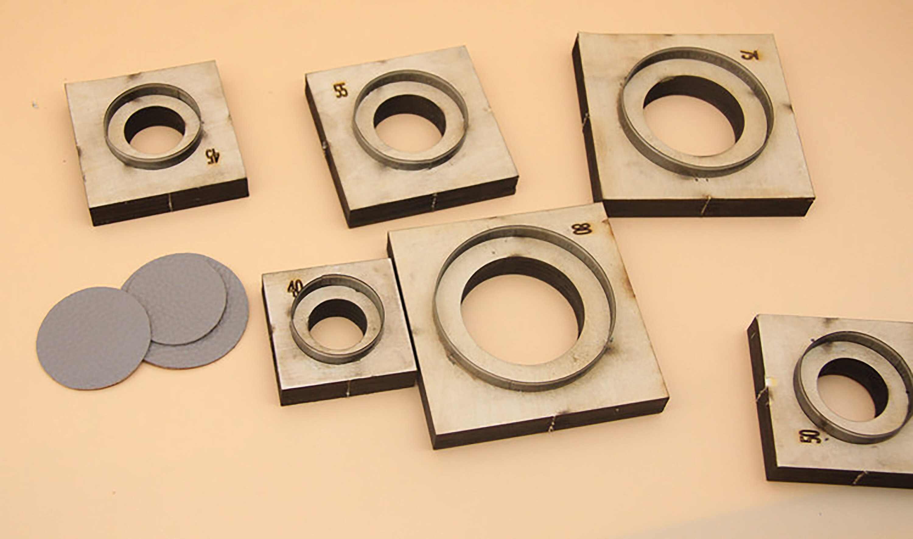Circle Cutting Dies,leather Craft Tool,round Circle Cutting Mold Wood ...