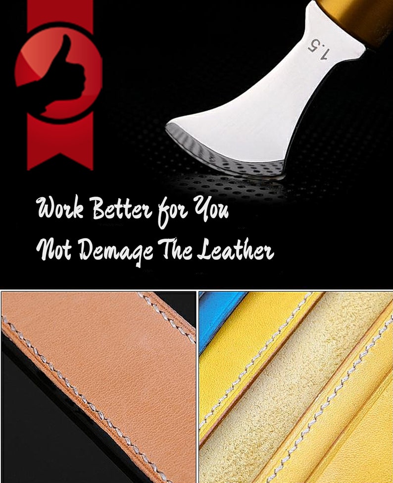 4 Size Leather Edge Line Tool DIY Handmade Leather Tool | Etsy