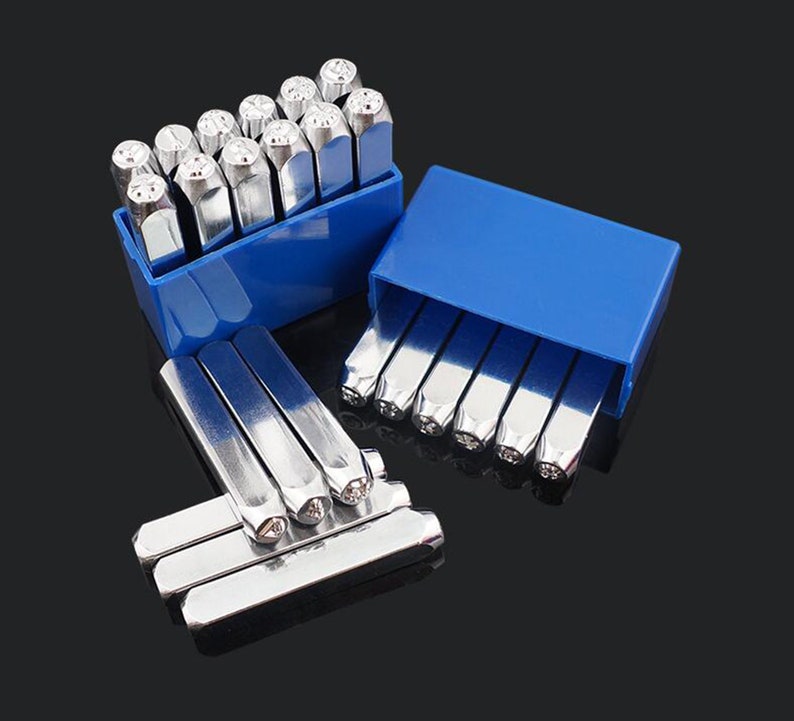 Metal Stamp Set, Jewelry Stamp, Leather Stamp Personalized Logo Metal ...