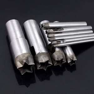 Ultimate DIY Leather Craft Punch Tool Star Punch, Waist Punch Flat ...