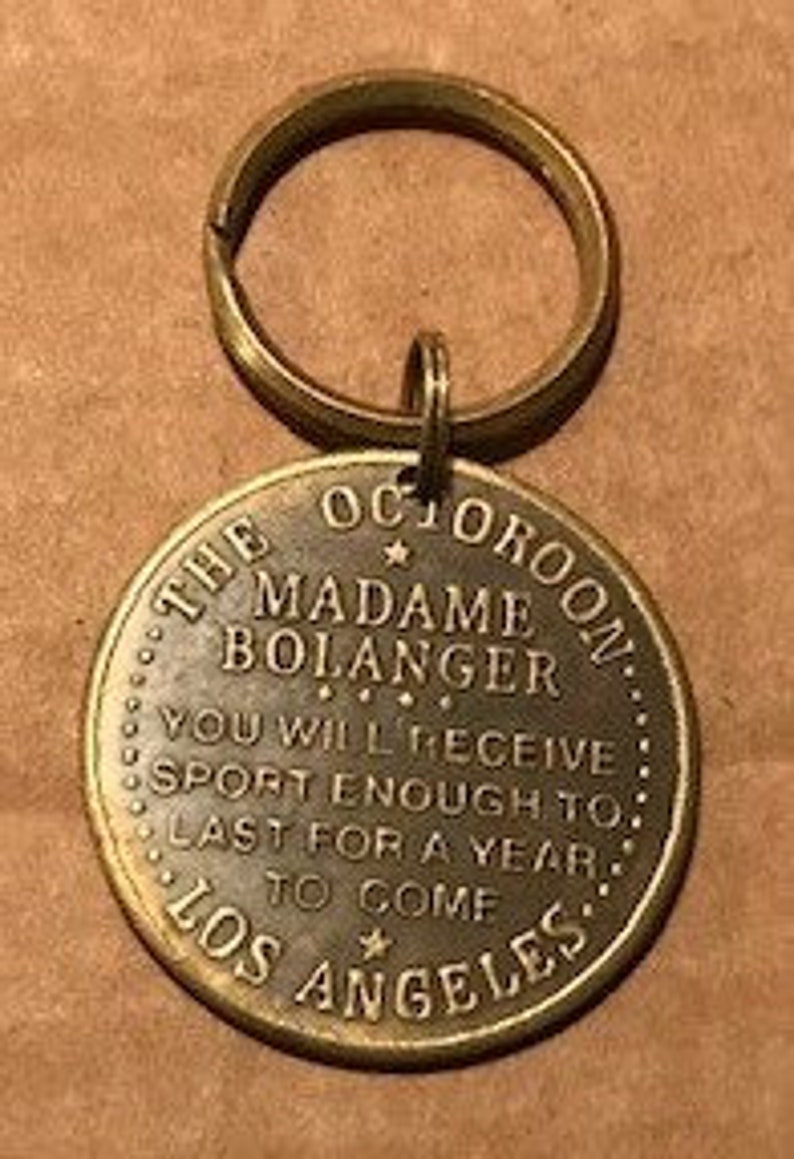 OLD WEST Styled Brothel Token With Key Ring Attached NEW | Etsy