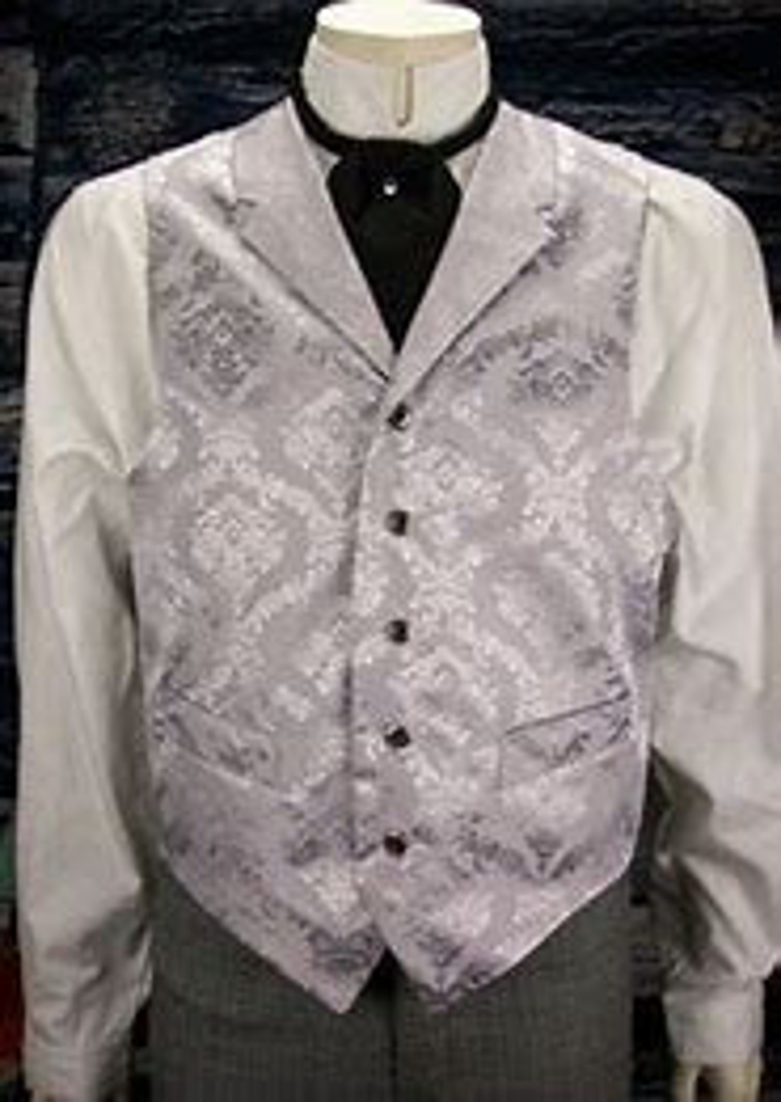 Vintage Styled Old West GAMBLER'S Vest With Matching Set - Etsy