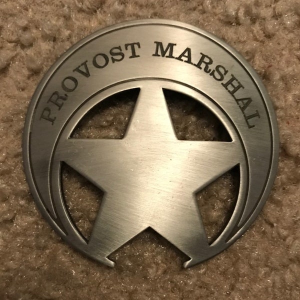 Marshal Badge - Etsy