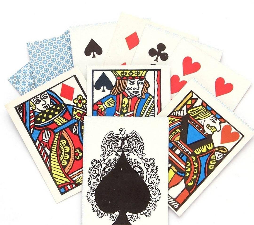 Custom "old WEST Styled" Square Cut 1800's Playing Cards. - Etsy