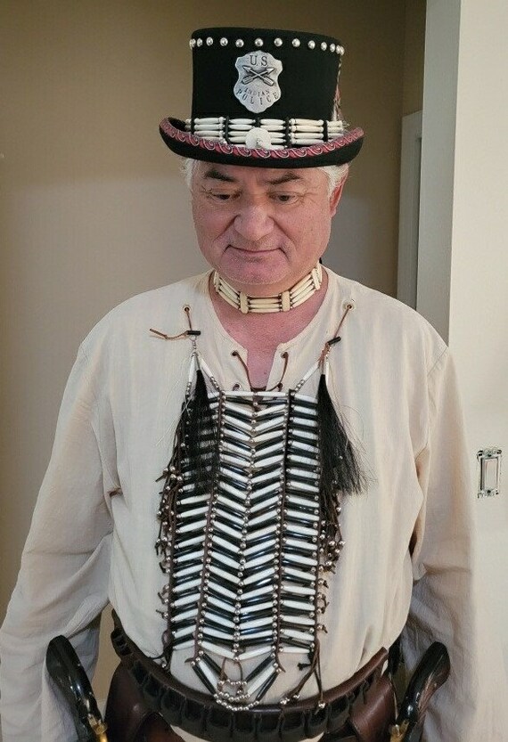 Indian Top Hat Native American Traditional PLAINS INDIANS Inspired Top