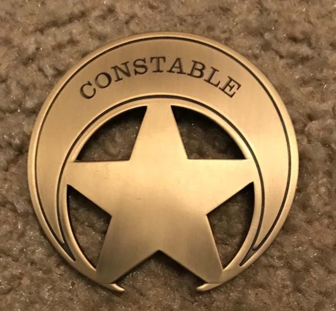 CONSTABLE BADGE - Etsy
