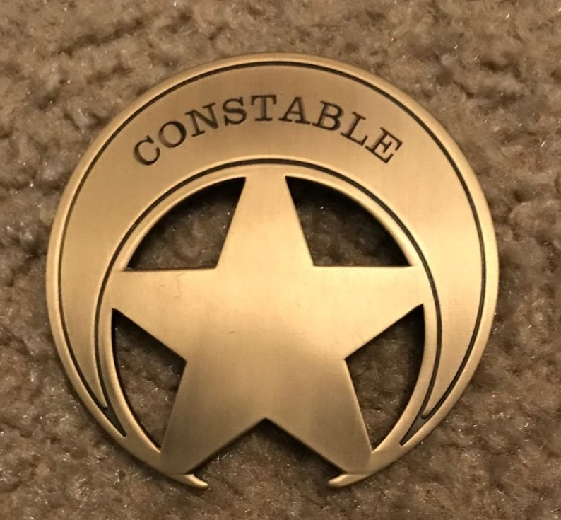 CONSTABLE BADGE - Etsy
