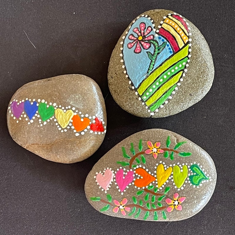 Painted Rocks - Etsy