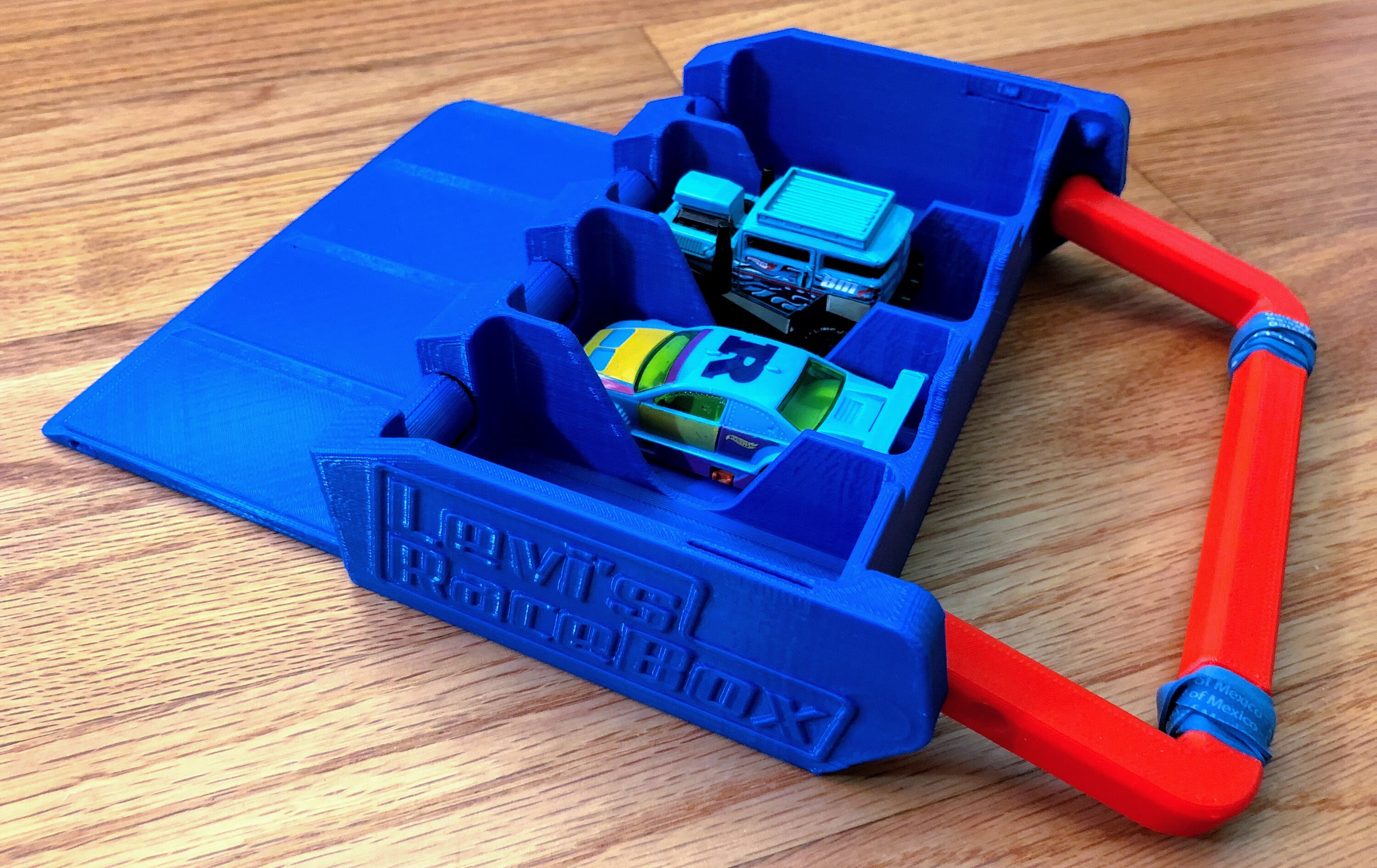 Customized Racebox Toy Car Carrying Case Ramp and Racetrack - Etsy