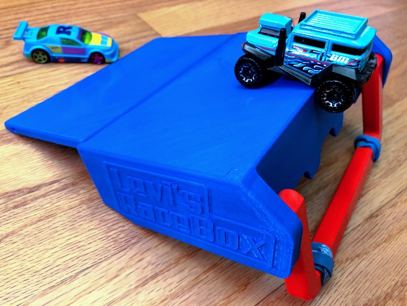 Customized Racebox Toy Car Carrying Case, Ramp, and Racetrack for ...