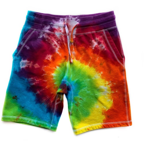 The Cosmos Tie Dye Shorts - Etsy