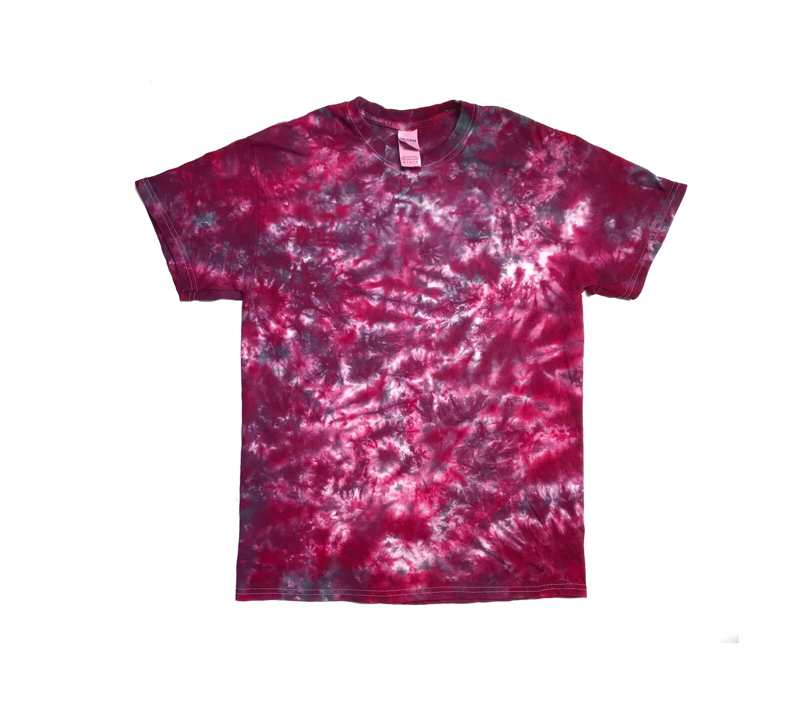 The Red Raspberry Tie Dye T Shirt short Sleeve & Long Sleeve | Etsy