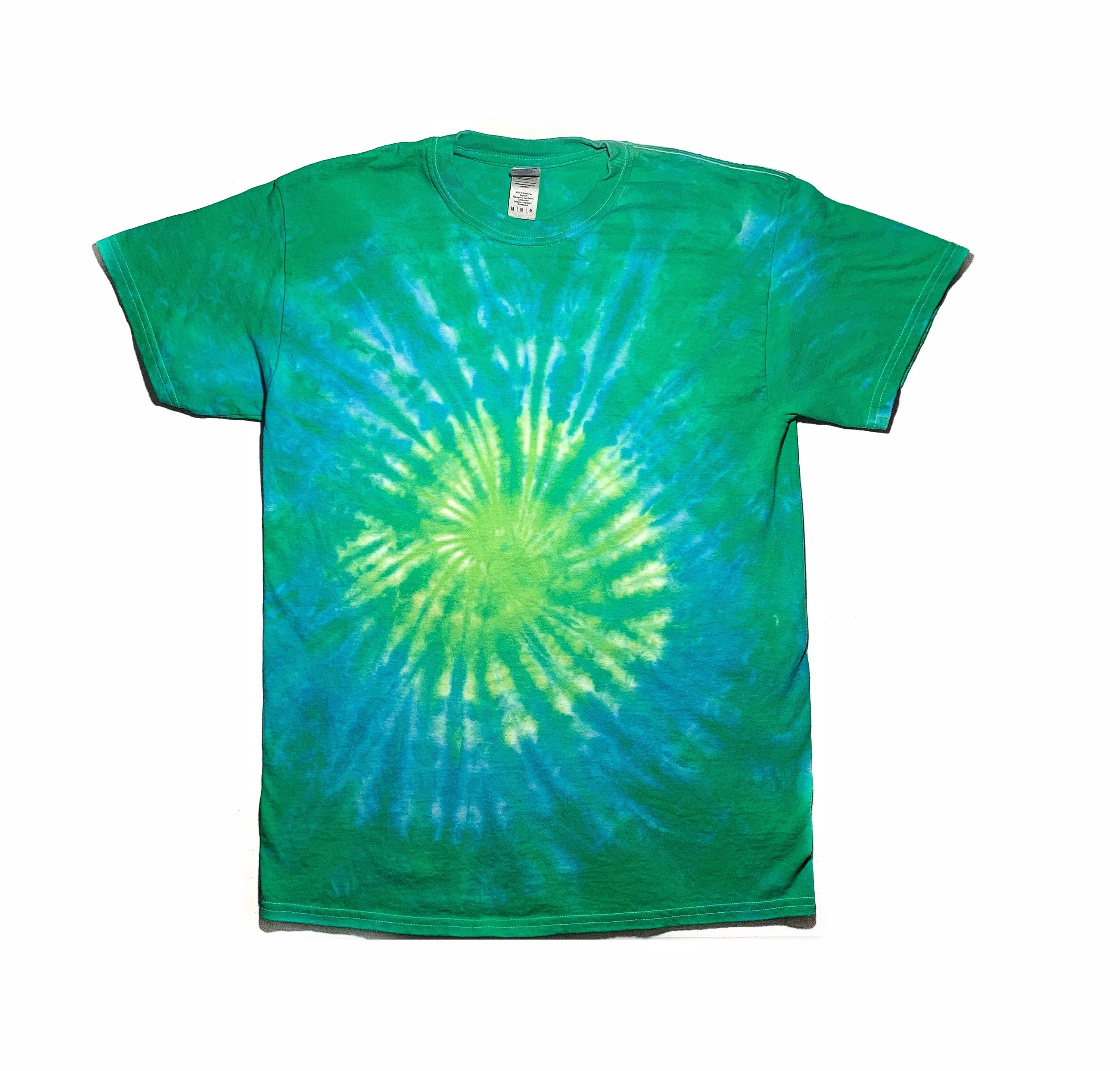 The Green Light Tie Dye T Shirt short Sleeve & Long Sleeve - Etsy