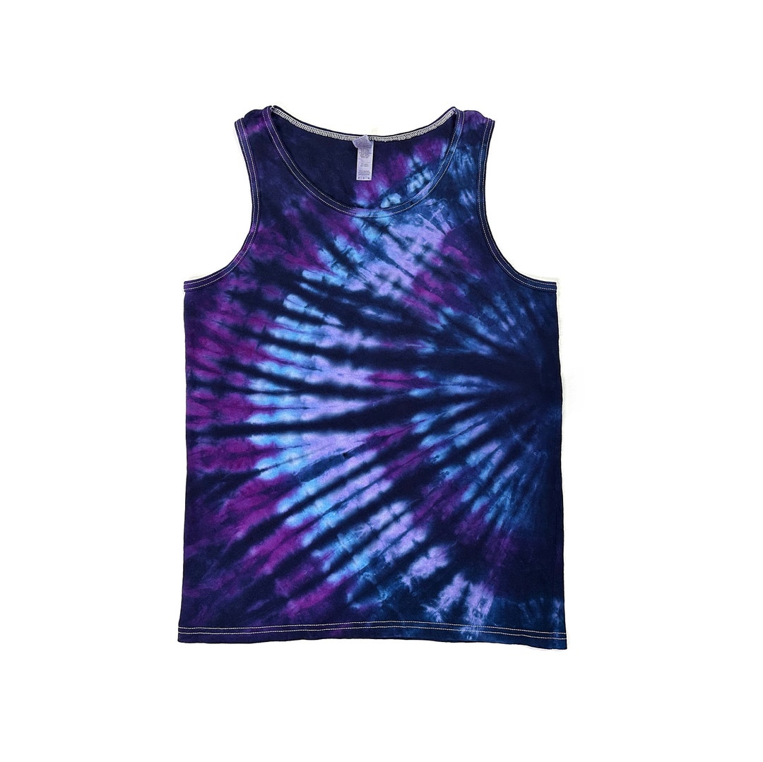 The Stained Glass Unisex Tie Dye Tank Top - Etsy