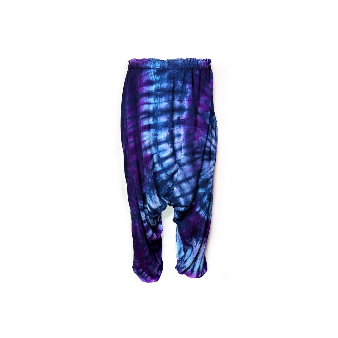 The Stained Glass Tie Dye Harem Pants - Etsy