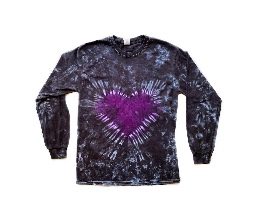 The Forget Me Not Tie Dye Long Sleeve Shirt - Etsy