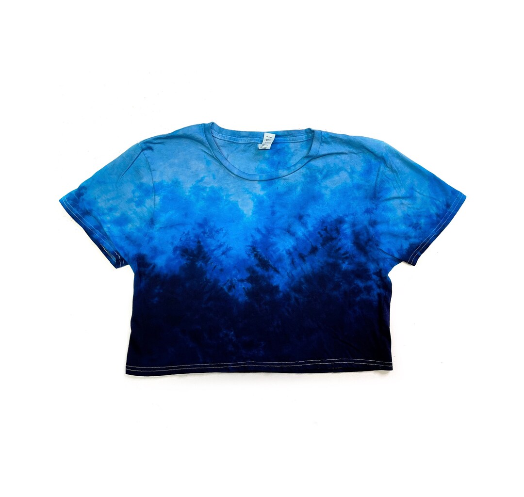 The Whale Shark Tie Dye Crop Top - Etsy
