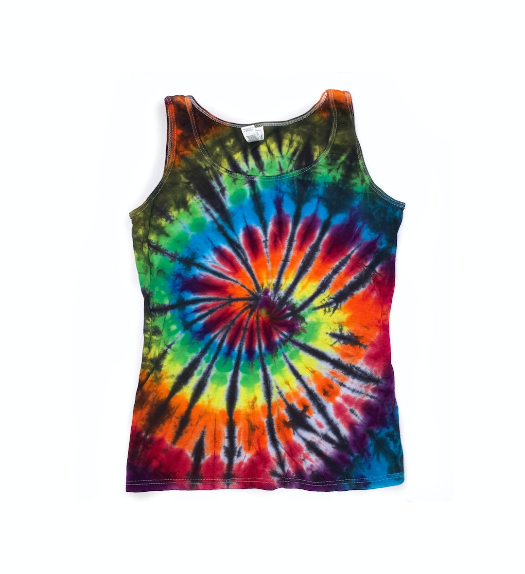 The Cosmos Tie Dye Ladies Tank Top - Etsy