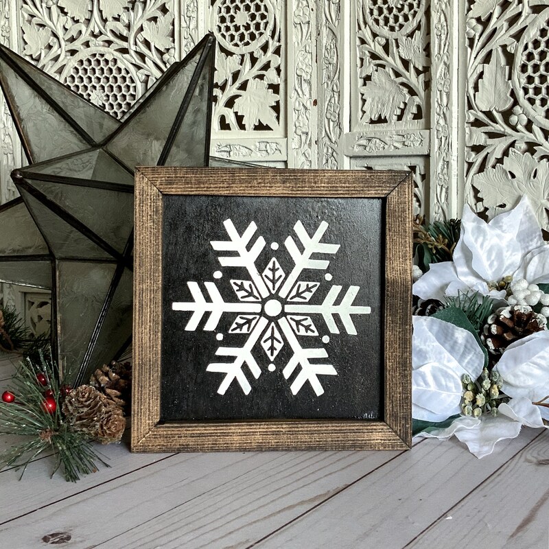 Snowflake Decor - Etsy