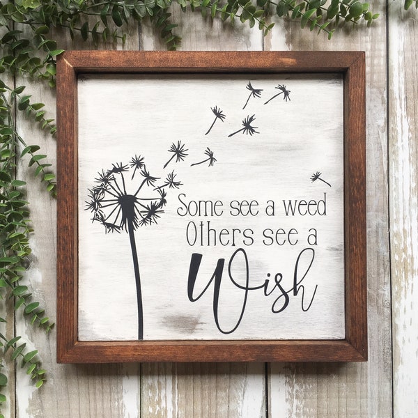 Dandelion Sign - Etsy