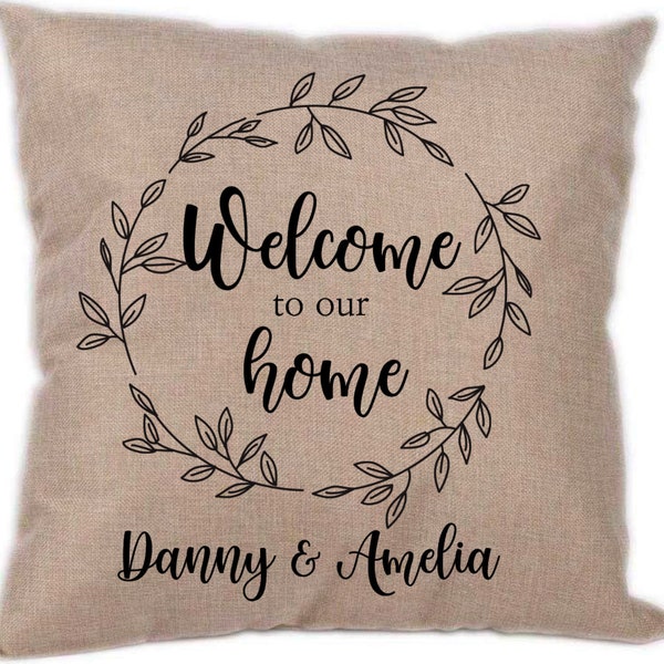 Welcome Pillow - Etsy