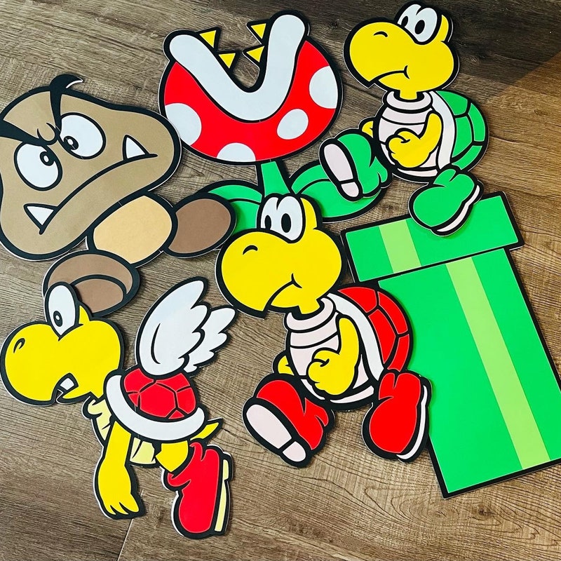 Super Mario Bulletin Board - Etsy