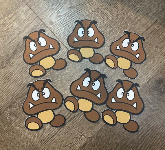 Set of Small Goombas Backdrop Decorations Table Centerpieces - Etsy