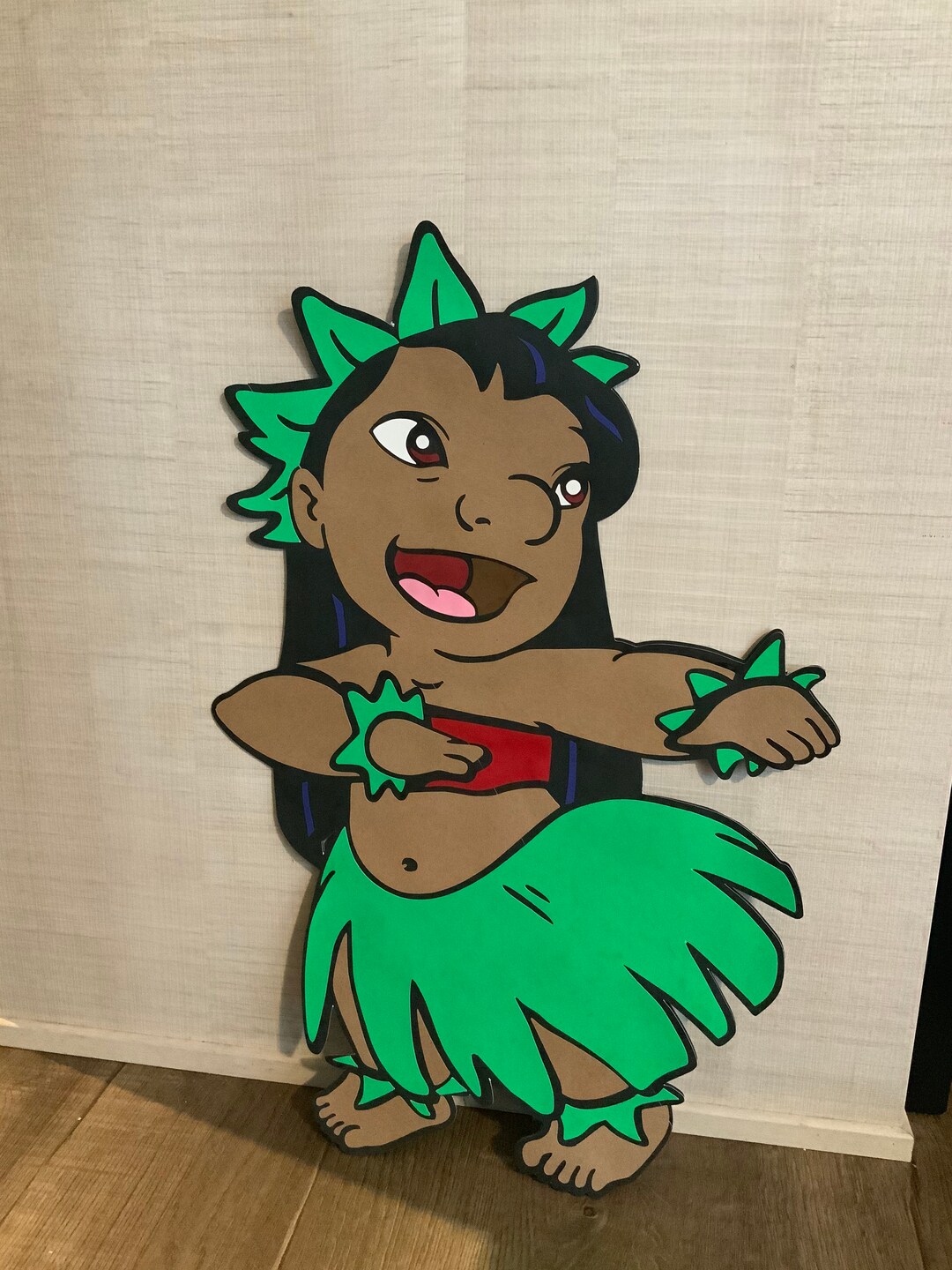 12-15 Inches Lilo in Luau Skirt Standee, Lilo Aloha Party Theme, Lilo ...