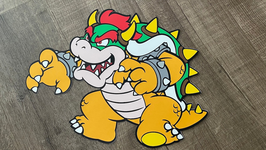 How To Draw Bowser From Super Mario Bros Really Easy Drawing Tutorial ...