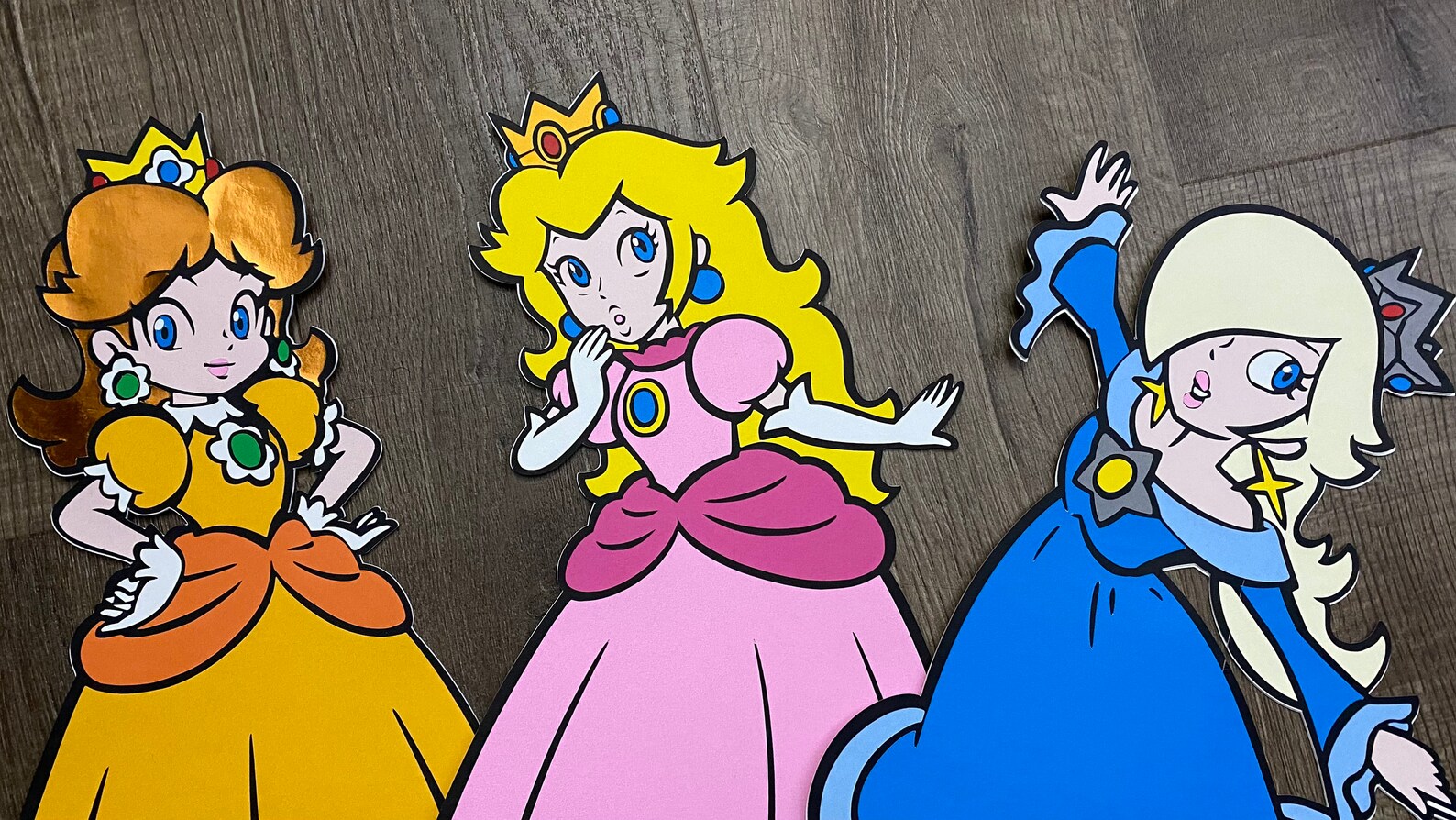 12-15 Inch Princess Peach Large Standee Super Mario Birthday - Etsy