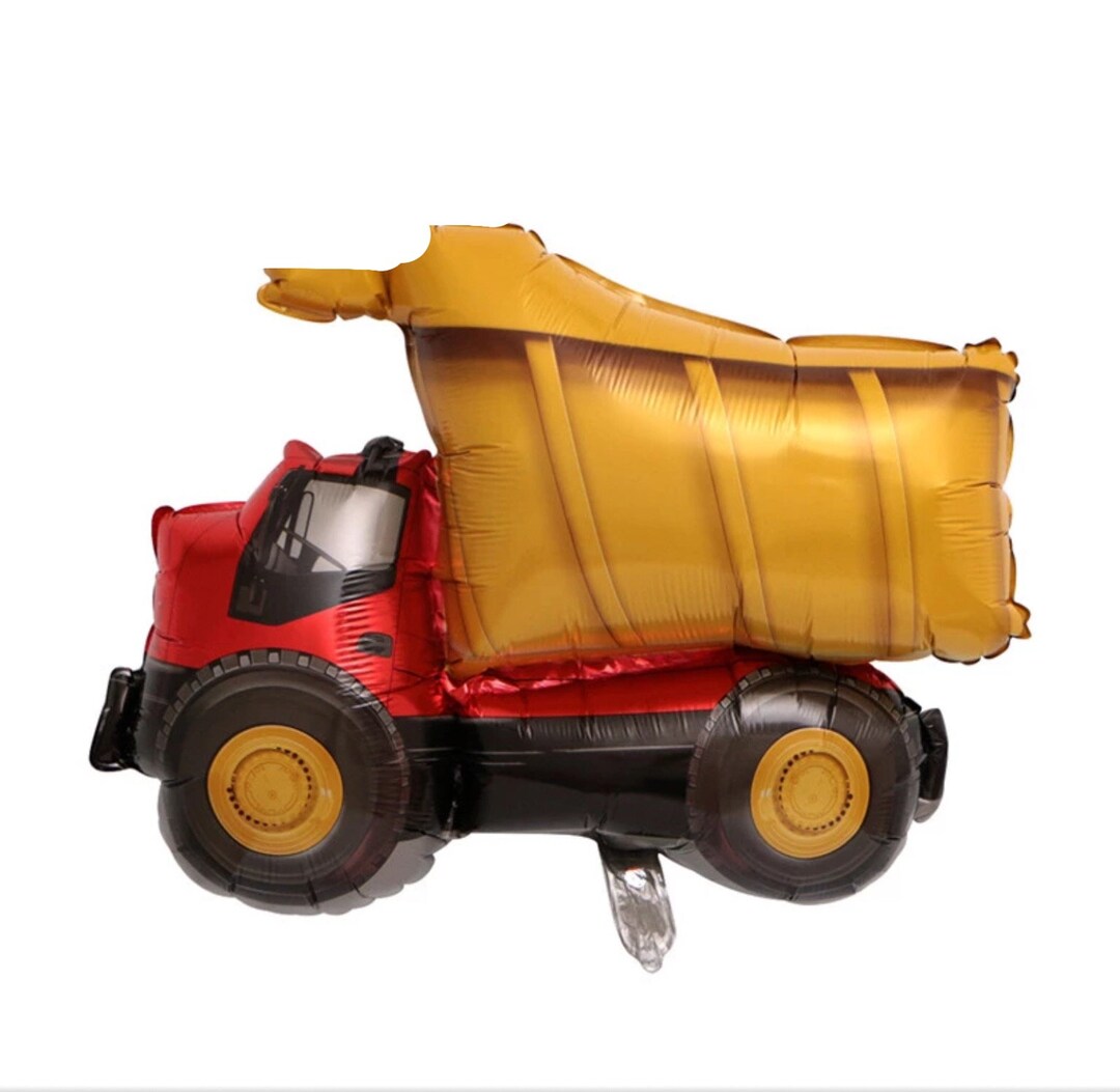 30 Inches Large Truck Balloons, Truck Party Theme, Birthday Balloons ...