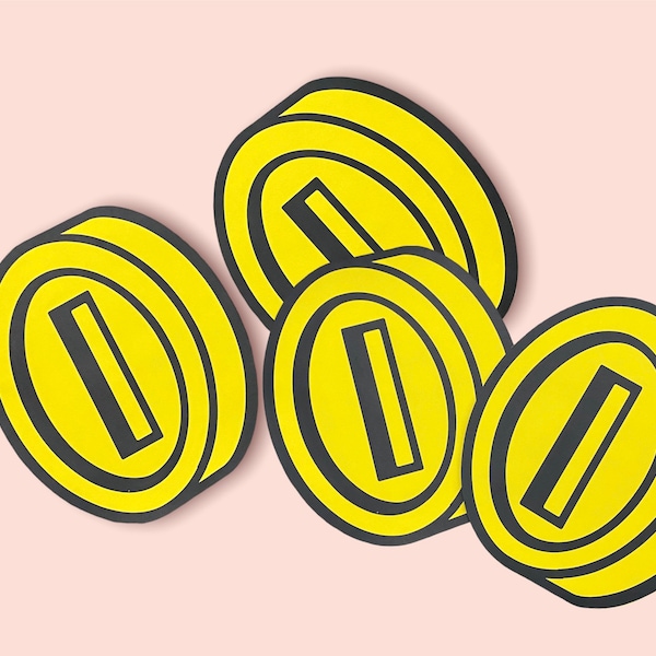 Mario Coins - Etsy