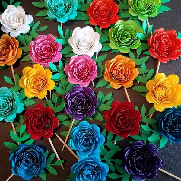 Flower Cupcakes - Etsy