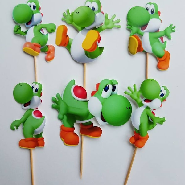 Yoshi Cake Topper - Etsy