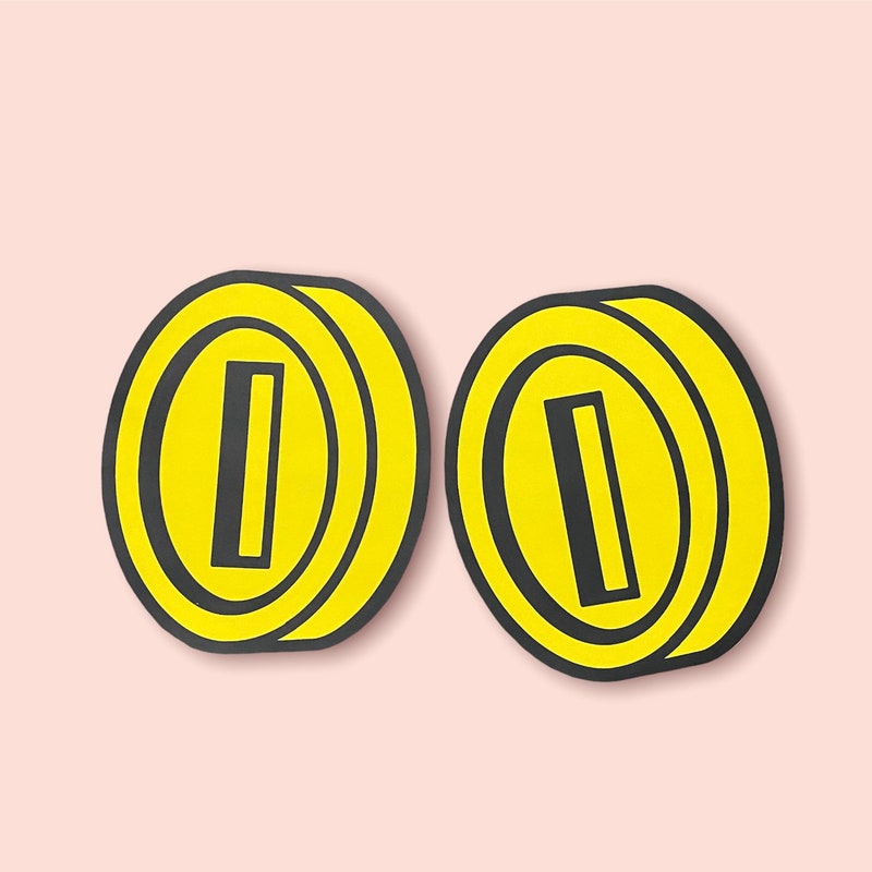 Mario Coins - Etsy