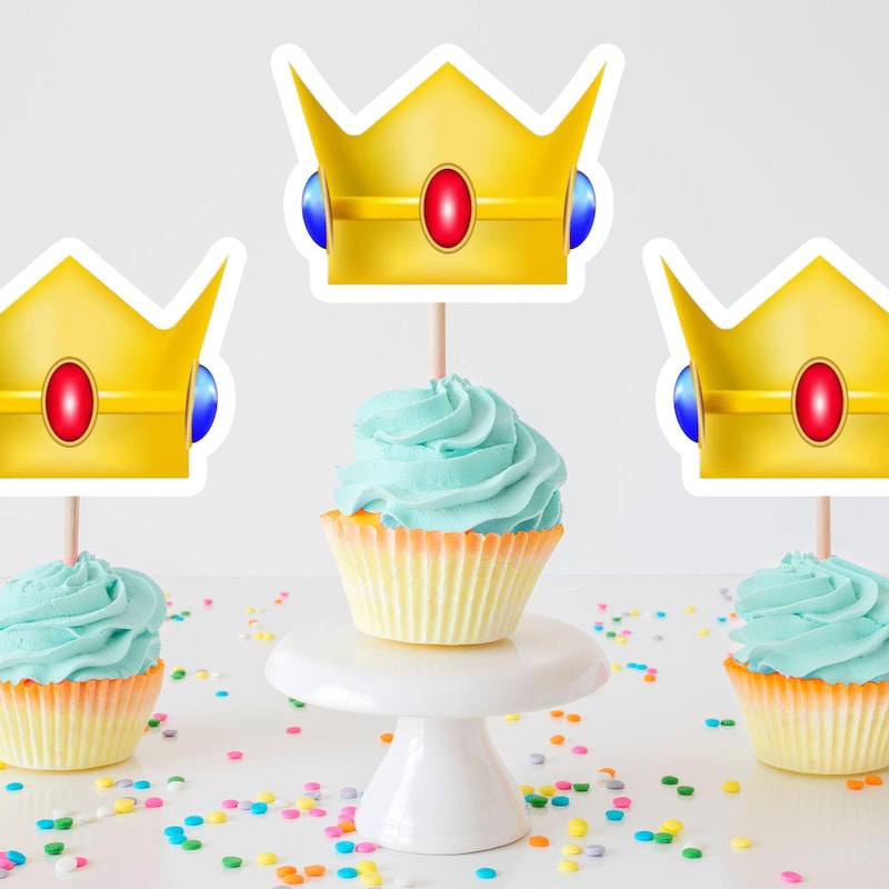 Princess Peach Crowns - Etsy